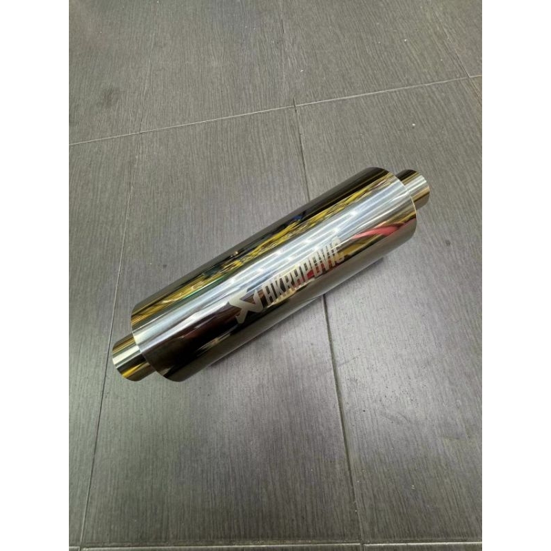 Exhaust Center Bullet Stainless Steel Inlet (63mm 2.5"inch) To （51mm 2 ...