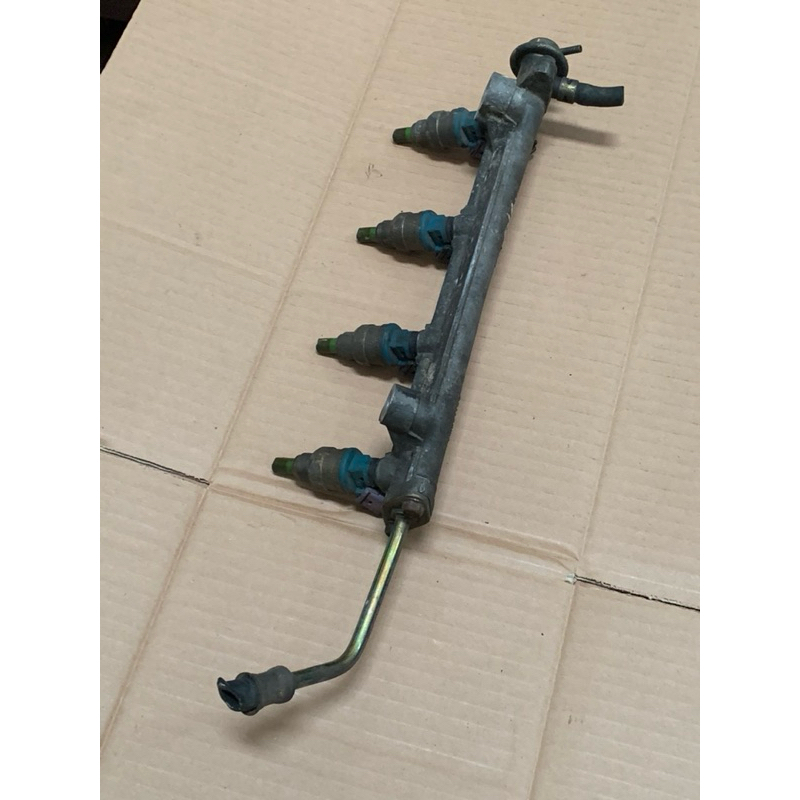 FUEL INJECTOR COMPLETE SET 4PCS WITH VALVE USED ORIGINAL MADE IN JAPAN ...