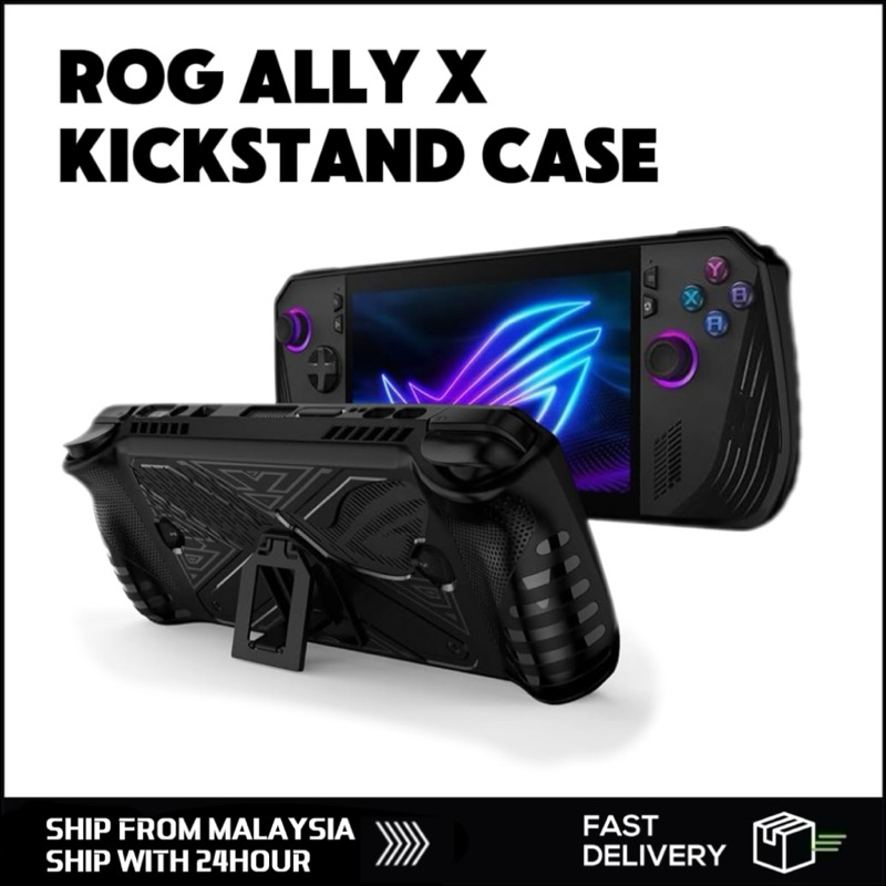 NEW Rog Ally X Kickstand Case TPU Protective Standing Case For Rog Ally ...