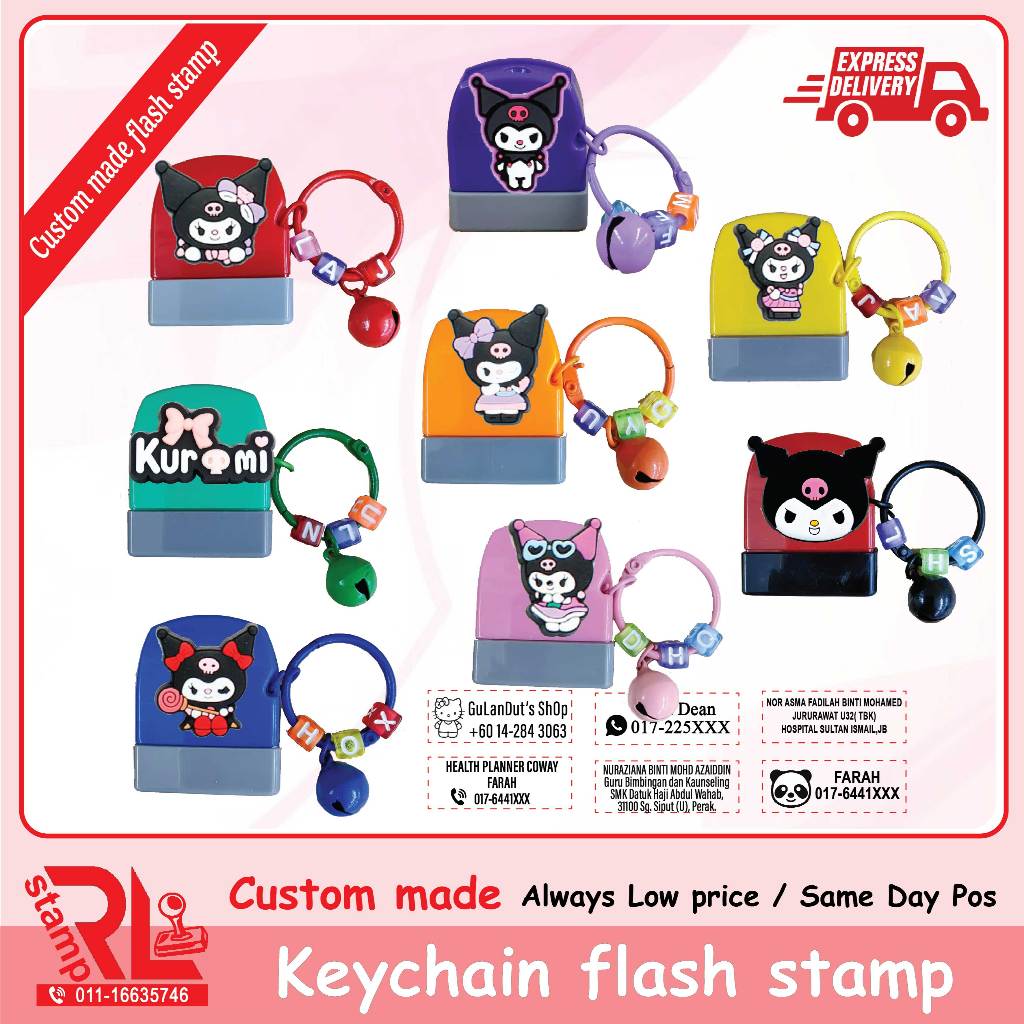 1027D-ABC READY STOACK cop guru / cop nama stamp / stamp cop /cop jururawa /cop baju/teacher ...