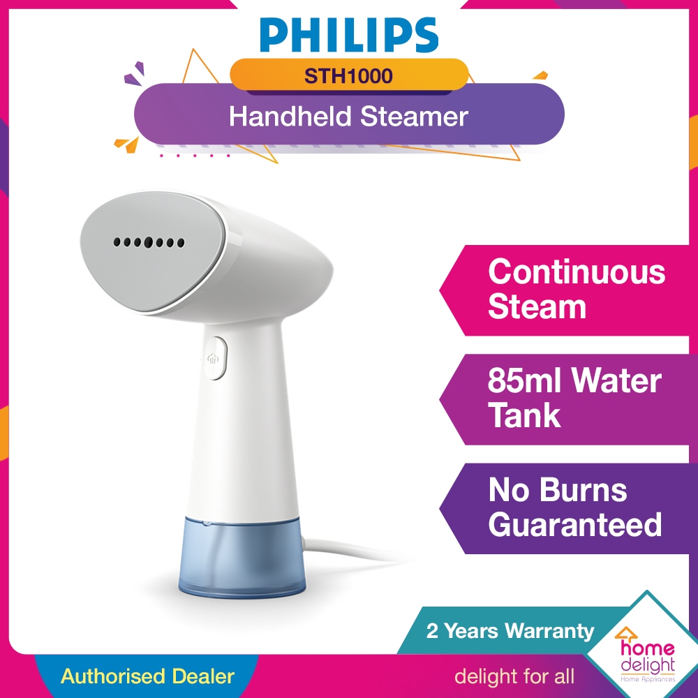 Philips Handheld Garment Steamer STH1000 | Shopee Malaysia