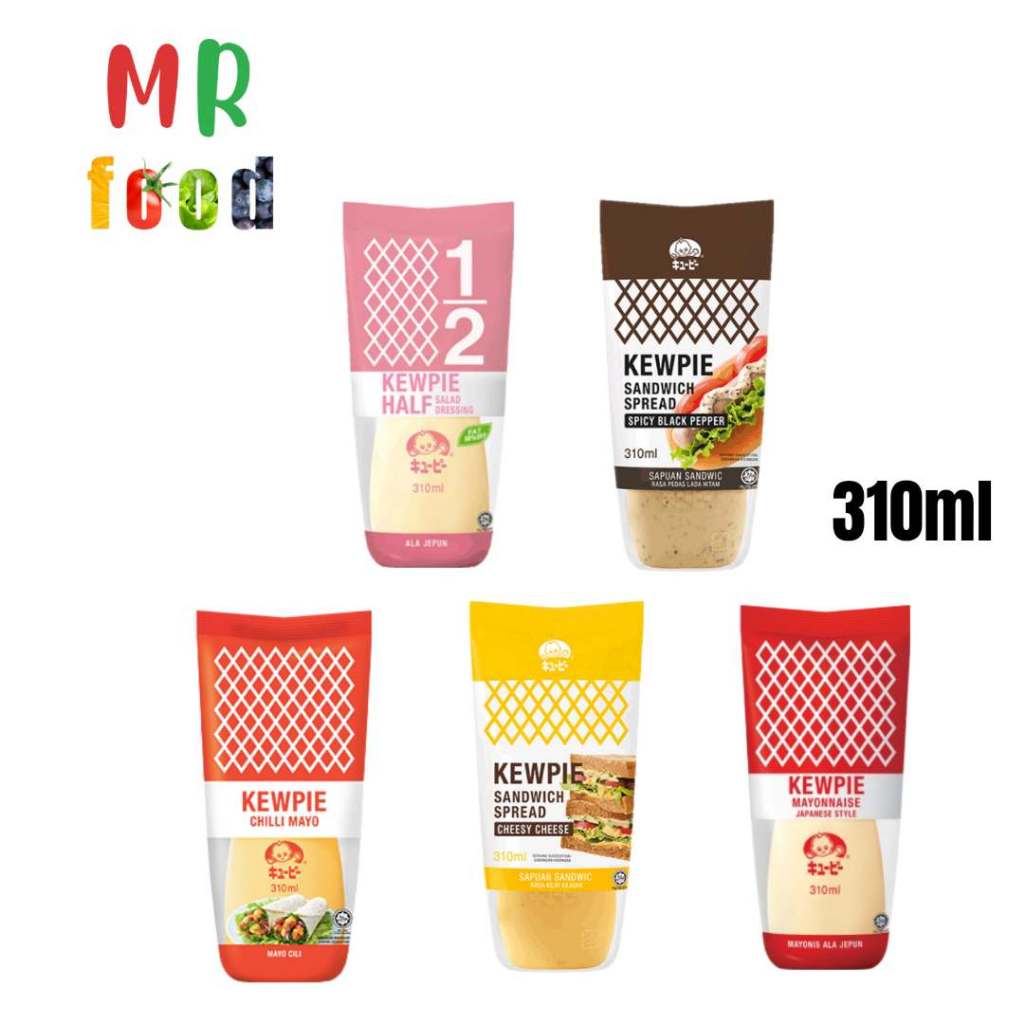 Kewpie Mayonnaise Dressing Mayonis Sauce Japanese Style Blackpepper ...