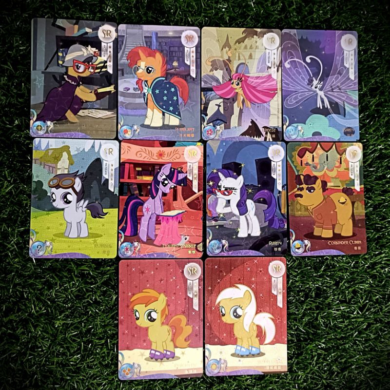My Little Pony Shiny Card Collection SR Cards Set 小马宝莉 SR闪卡 收藏卡牌 散出 套出 ...