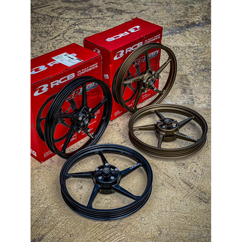 RCB SPORT RIM SP500 Y16ZR ABS GLOSS BLACK DARK BRONZE | Shopee Malaysia