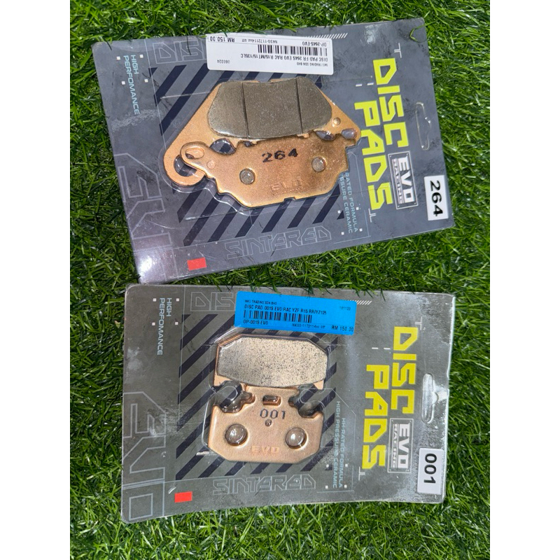EVO DISC PAD (264) R15 MT15 YAMAHA | Shopee Malaysia