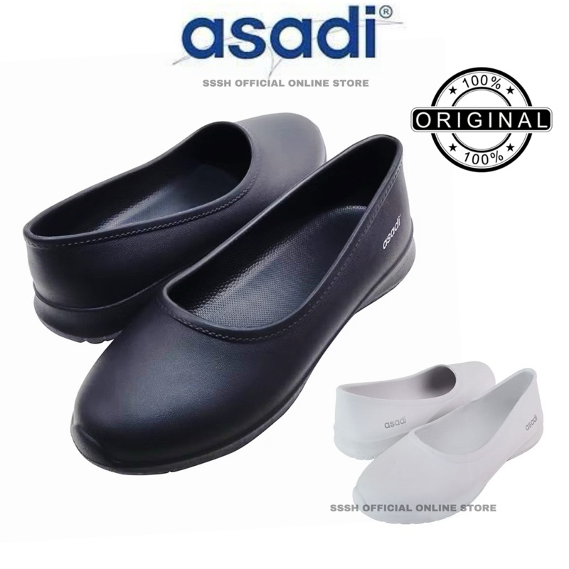 ASADI Ladies Shoe nurse shoe / kasut kerja hitam Perempuan / kasut ...