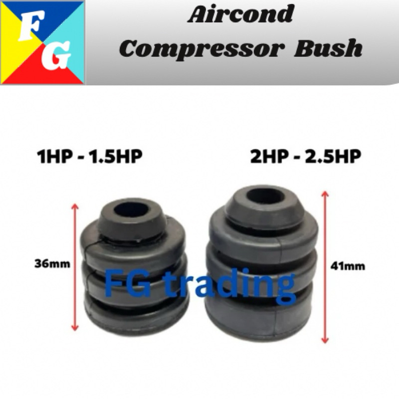 Local🇲🇾 HEAVY DUTY HIGH QUALITY GETAH COMPRESSOR AIRCOND COMPRESSOR ...