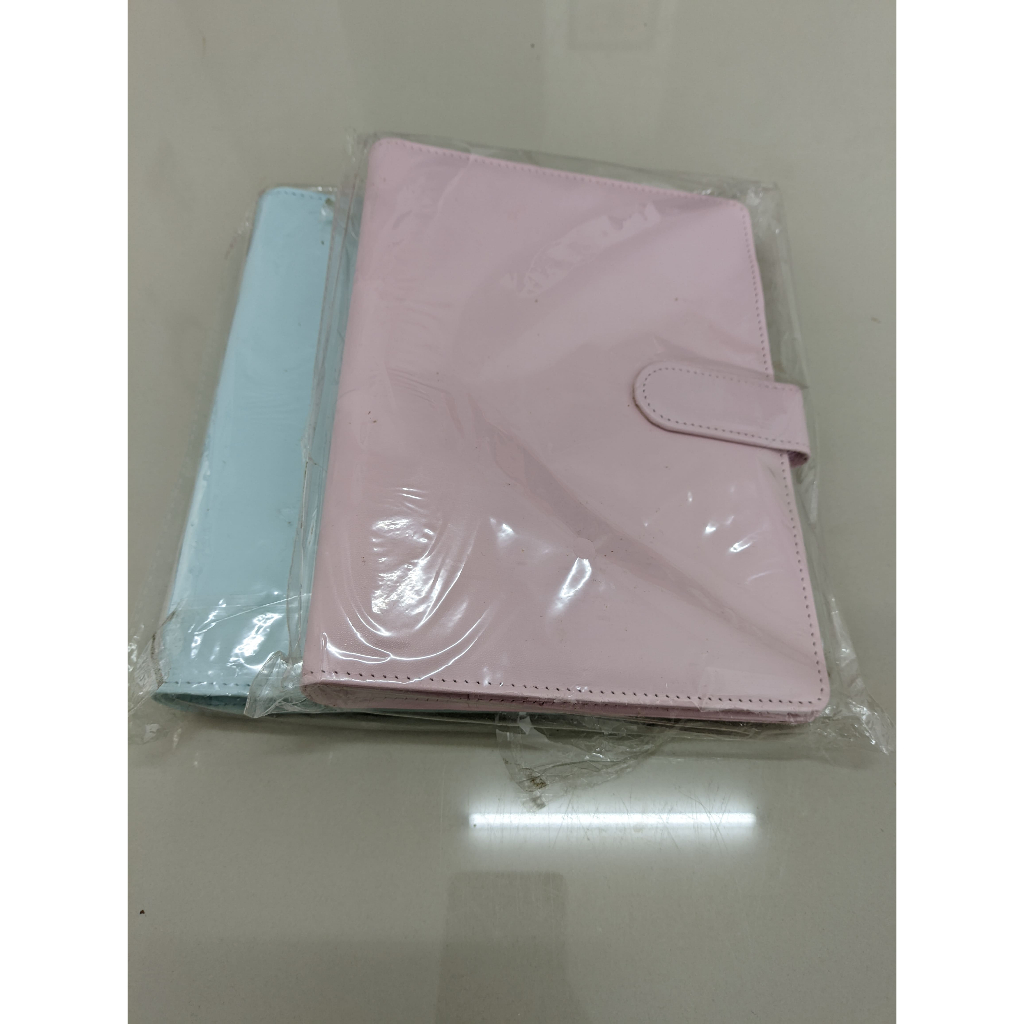 A5 Leather Loose Leaf Refill Notebook Cover Metal Spiral Binder Planner ...