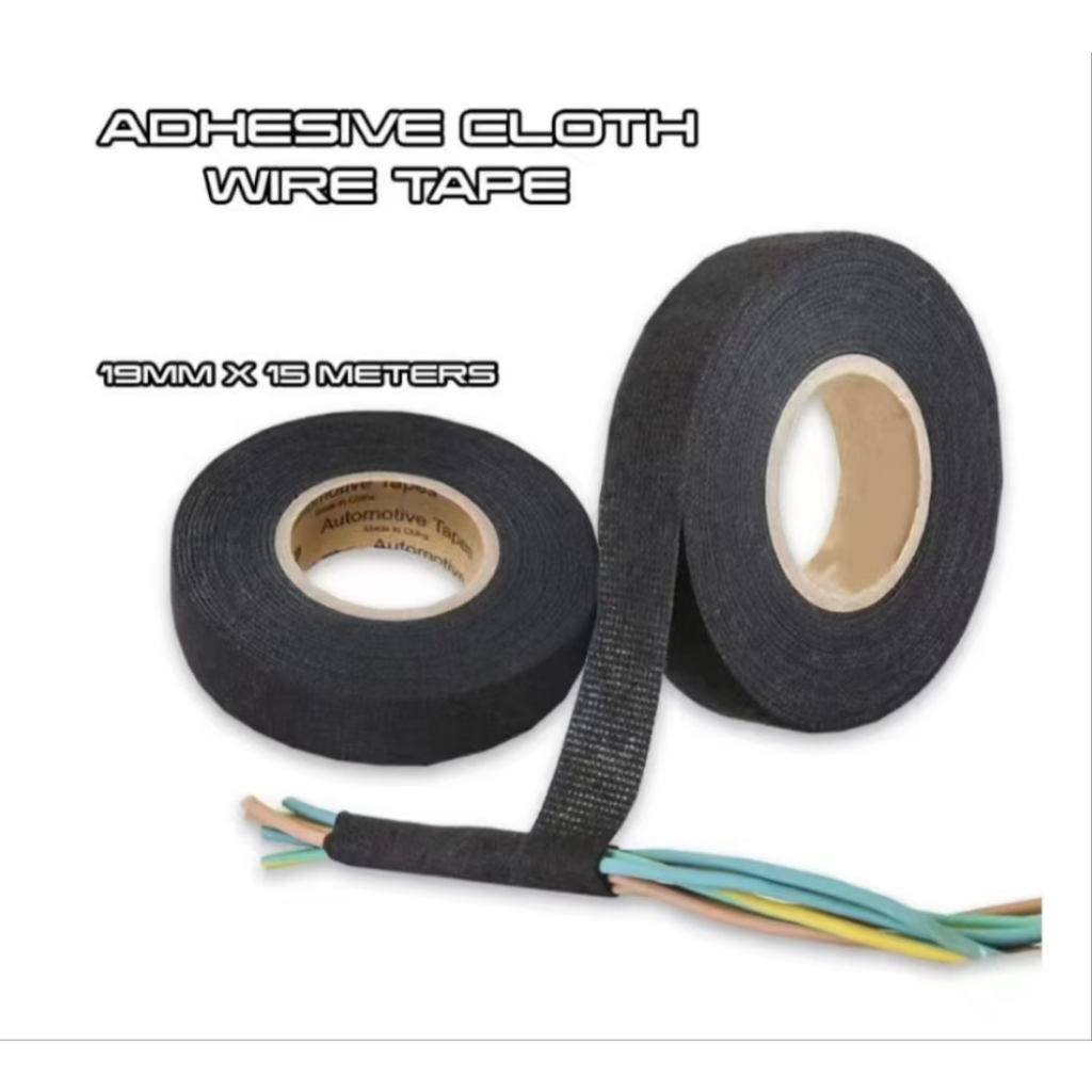 Heavy Duty Wayar Tape Kain Car Motor 15m Tape Fireproof Sound Proof ...