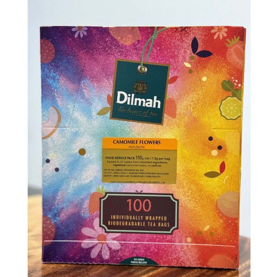 (Ready Stock)DILMAH Premium Individual Wrapped Biodegrable Tea Bag ...