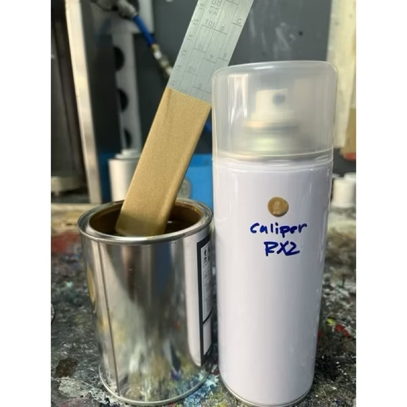 Spray tin cat colour Caliper RXZ Gold / caliper rxz | Shopee Malaysia