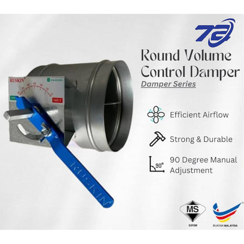 Round Volume Control Damper (STAINLESS STEEL) | Shopee Malaysia