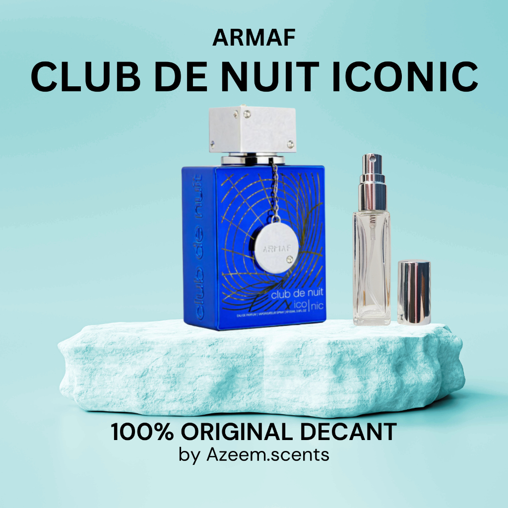 DECANT ARMAF CLUB DE NUIT ICONIC EDP ARMAF CLUB DE NUIT UNTOLD EDP ...