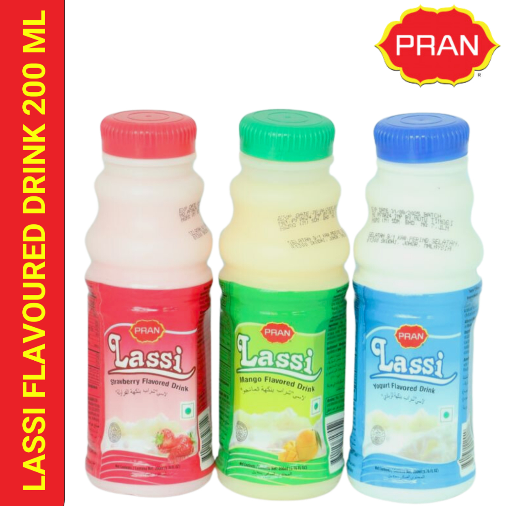 PRAN LASSI MANGO/STARWBERRY/YOGHURT 200 ML | Shopee Malaysia