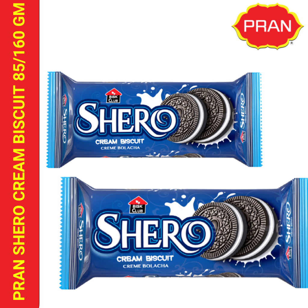 Pran Bisk Club Shero Cream Biscuit (85/160g) | Shopee Malaysia