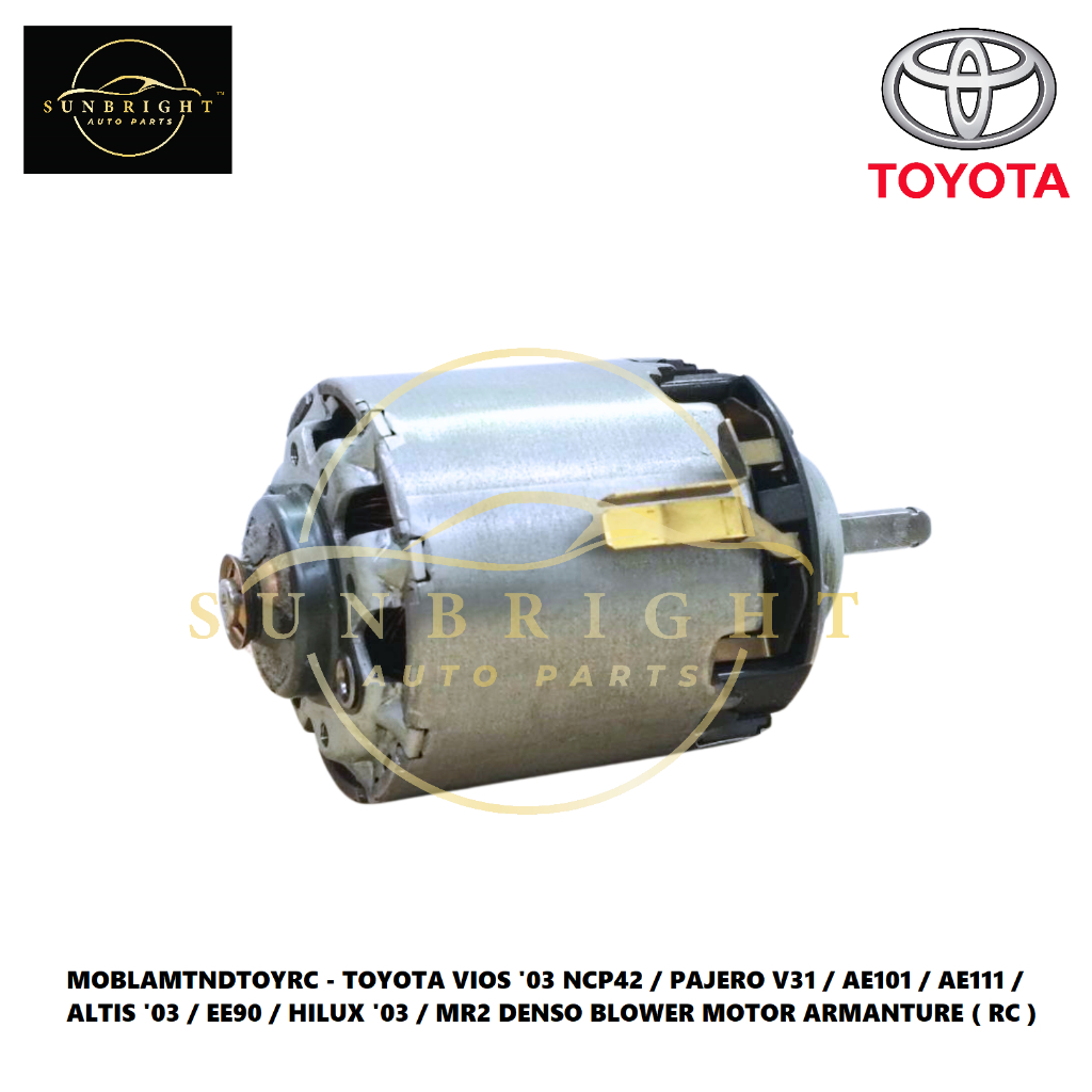 TOYOTA VIOS '03 NCP42 / PAJERO V31 / AE101 / AE111 / ALTIS '03 / EE90 ...