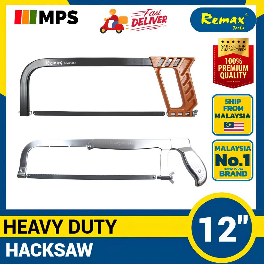 REMAX FRAME HACKSAW Gergaji Besi Hand Saw Gaji Besi Gegaji Paip | Shopee Malaysia