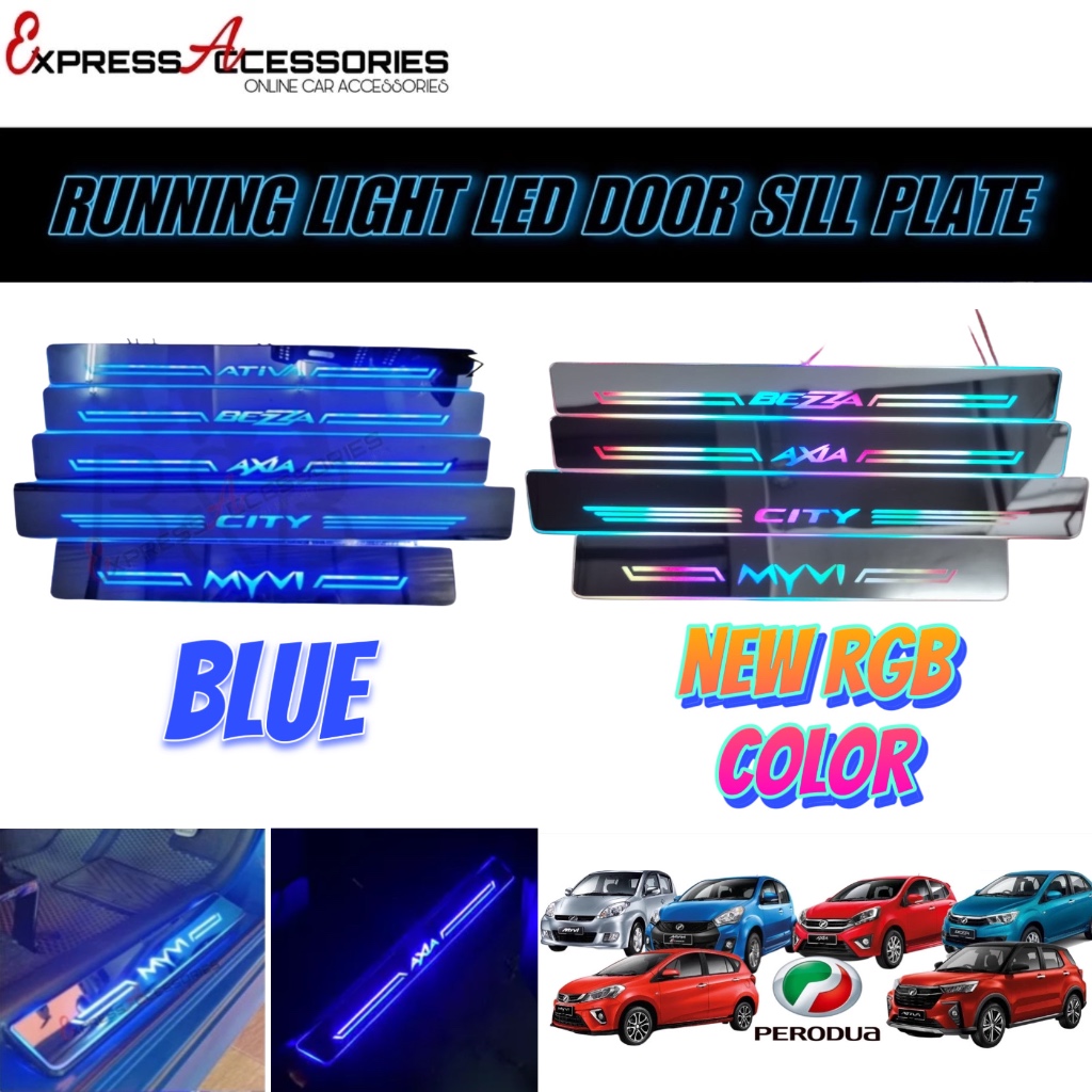 DOOR STEP RUNNING LED PERODUA BEZZA MYVI AXIA ATIVA LED RUNNING LIGHT ...