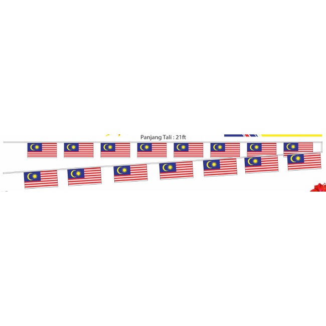 BENDERA MALAYSIA FLAGLINE BANTING BUNTING | Shopee Malaysia