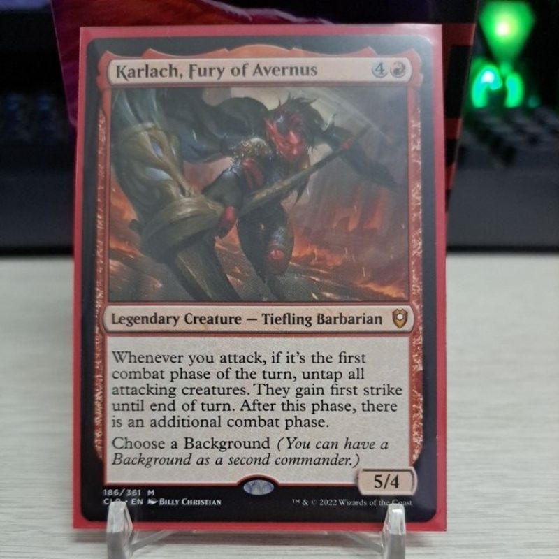 MTG Karlach, Fury of Avernus (CLB)(Mythic) | Shopee Malaysia