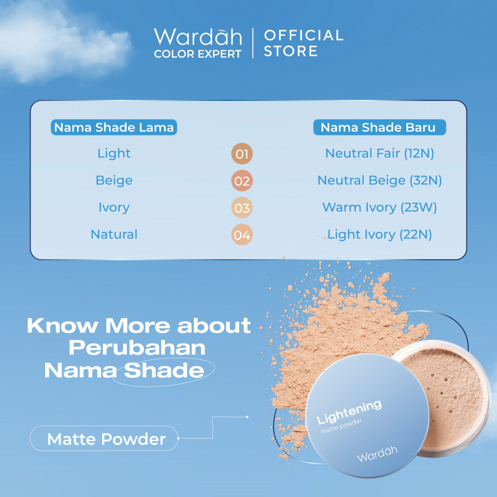 Wardah lightening loose powder store