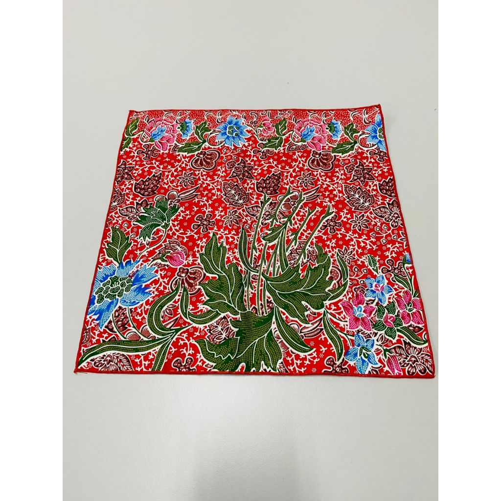 Cotton Batik Viral Handkerchief Batik Napkin W14 x L14 inch CA010101 ...