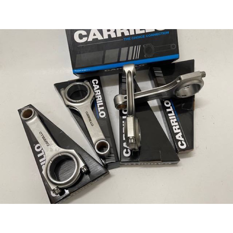 [ READY STOCK ] CARRILLO® H-Beam con rod 4G63 VR4 OEM PIN SIZE 21mm ...