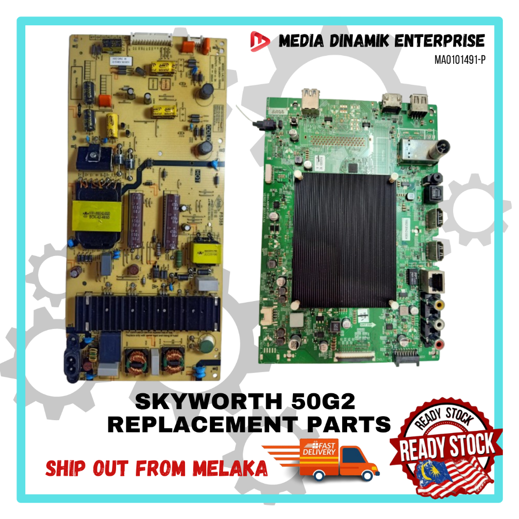 SKYWORTH 50G2 POWER BOARD/ MAIN BOARD/STAND | Shopee Malaysia