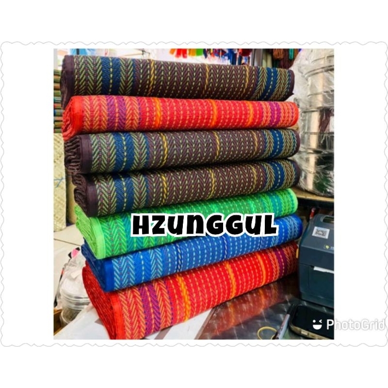 TIKAR PICNIC BESAR TEBAL LIPAT 4 SIZE 6X6 KAKI READY STOCK MADE IN ...