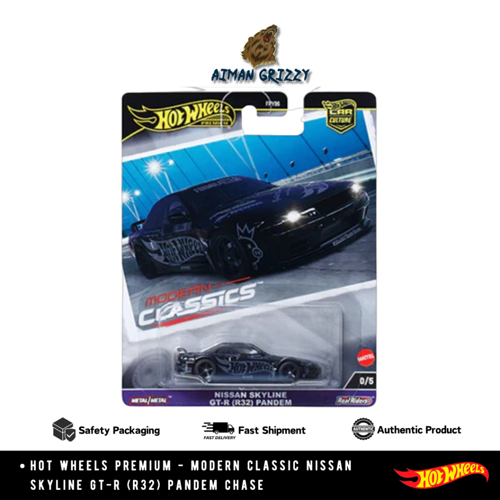 Hot Wheels Modern Classic 2024 Nissan Skyline GT-R R32 Pandem Chase ...