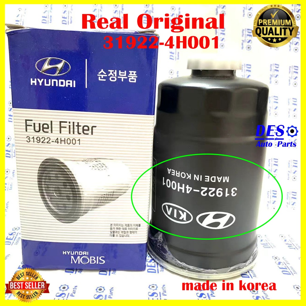 Genuine Hyundai Grand Starex Diesel Fuel Filter 31922-4H001 ready stock ...