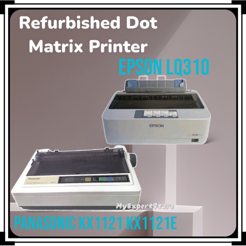 EPSON LQ310 / Panasonic KX 1121 KX 1121 E Dot-Matrix Printer (RECON / REFURBISH / USED) | Shopee ...
