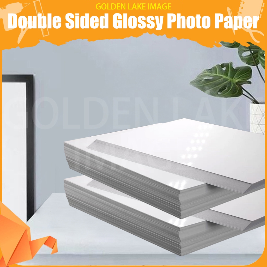 𝐑𝐞𝐚𝐝𝐲 𝐒𝐭𝐨𝐜𝐤 QUAFF Double Sided Glossy Photo Paper A4 Size ( 50 Sheets ...