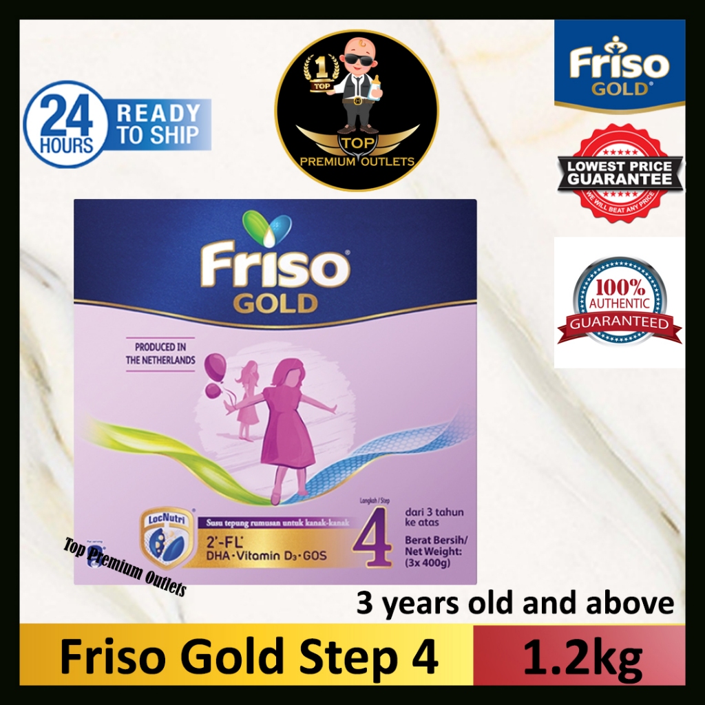 Friso Gold Step 4 (1.2kg) Exp: 05/2026 | Shopee Malaysia