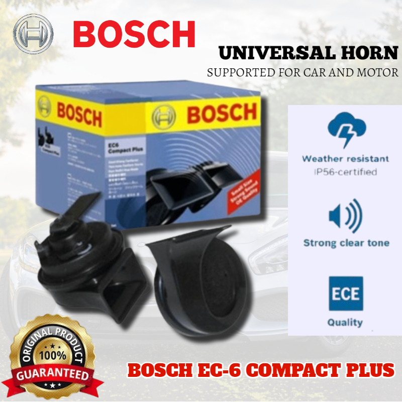 Original Bosch Fanfare Horn EC6-Compact Plus Strider For( Car / Motorcycle ) | Shopee Malaysia