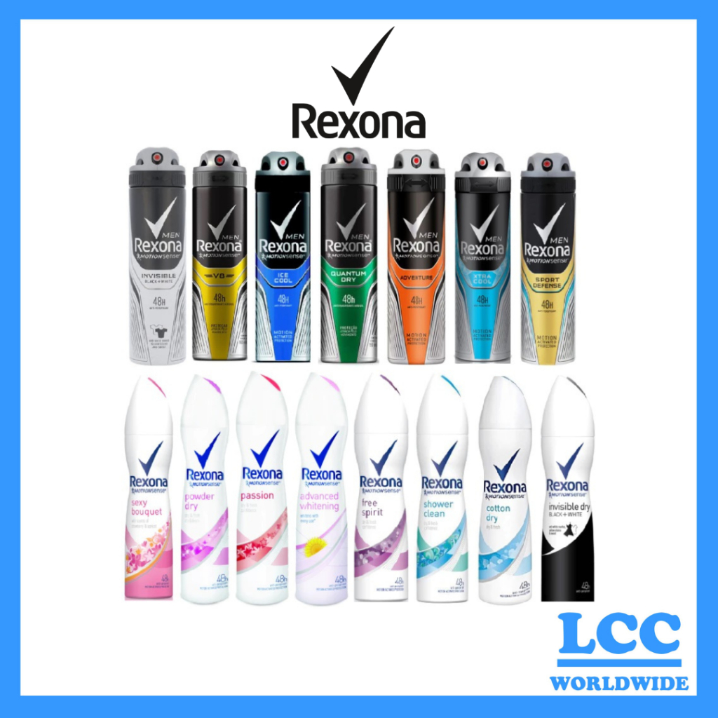 Rexona Deodorant Body Spray | Anti Perspirant 135ml | Shopee Malaysia