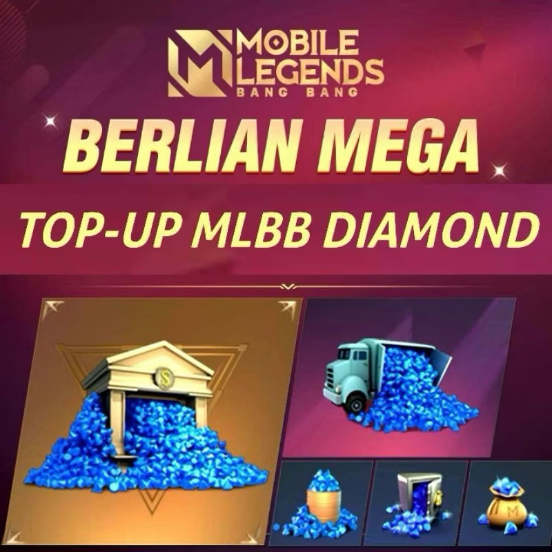 JOKI MLBB/ BOOSTING/ MLBB Dias Diamonds INSTANT PC games (BIG PACK ...