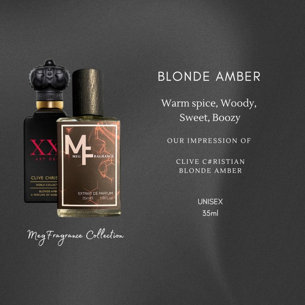 MF BLONDE AMBER PERFUME FOR UNISEX | Shopee Malaysia