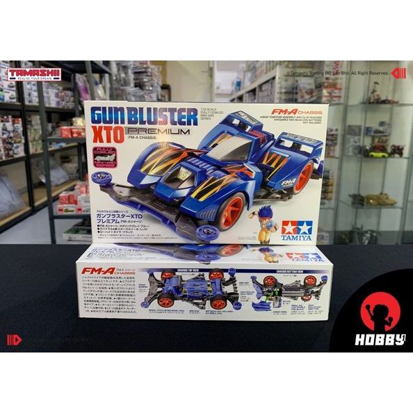 Tamiya 19451 Gun Bluster XTO Premium (FM-A Chassis) (Mini 4WD) | Shopee ...