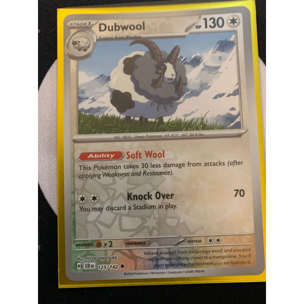Dubwool 125/142 Pokemon TCG | Shopee Malaysia