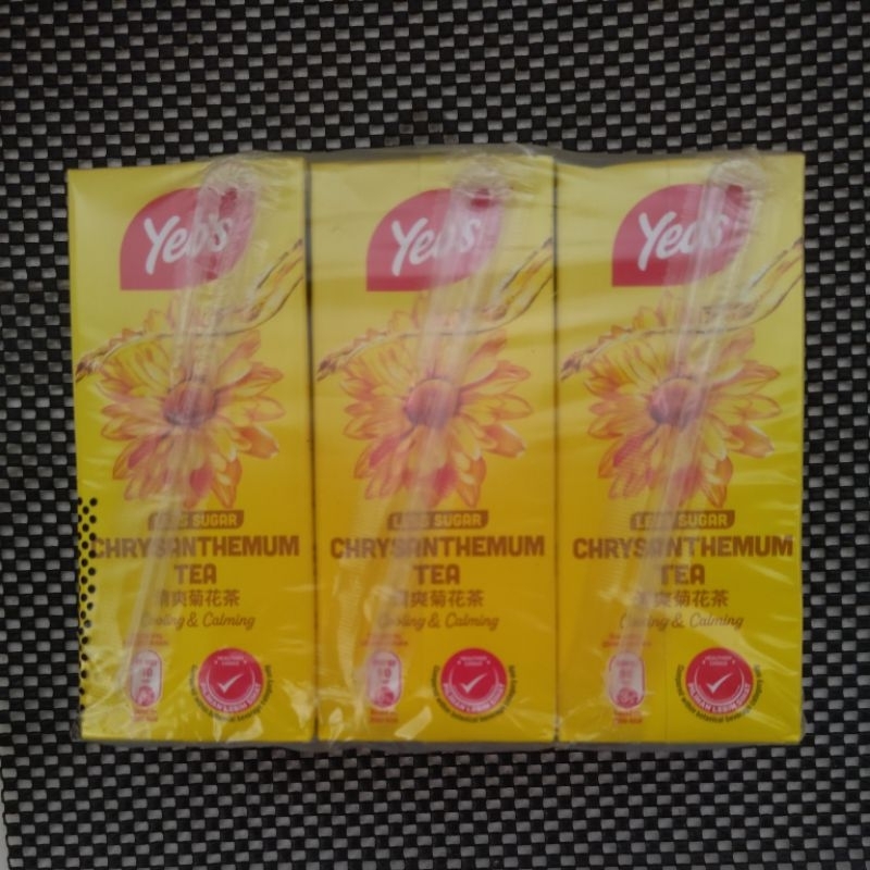 yeo's chrysanthemum tea less sugar 250ml x 6pek (exp: 10/02/26 ...