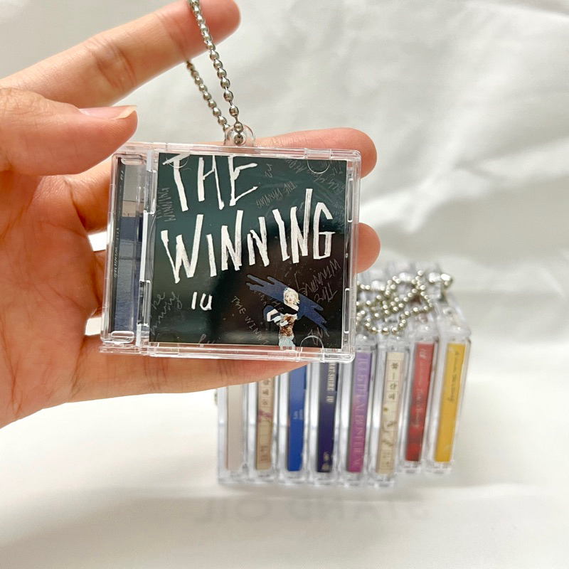 IU - The Winning (U Win ver) Mini Album CD Keychain with NFC | Shopee ...