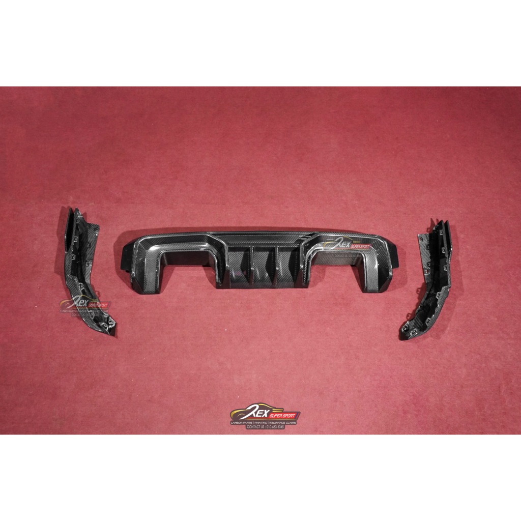 BMW G80 G82 M3 M4 Rear Diffuser ADRO Design Dry Carbon | Shopee Malaysia