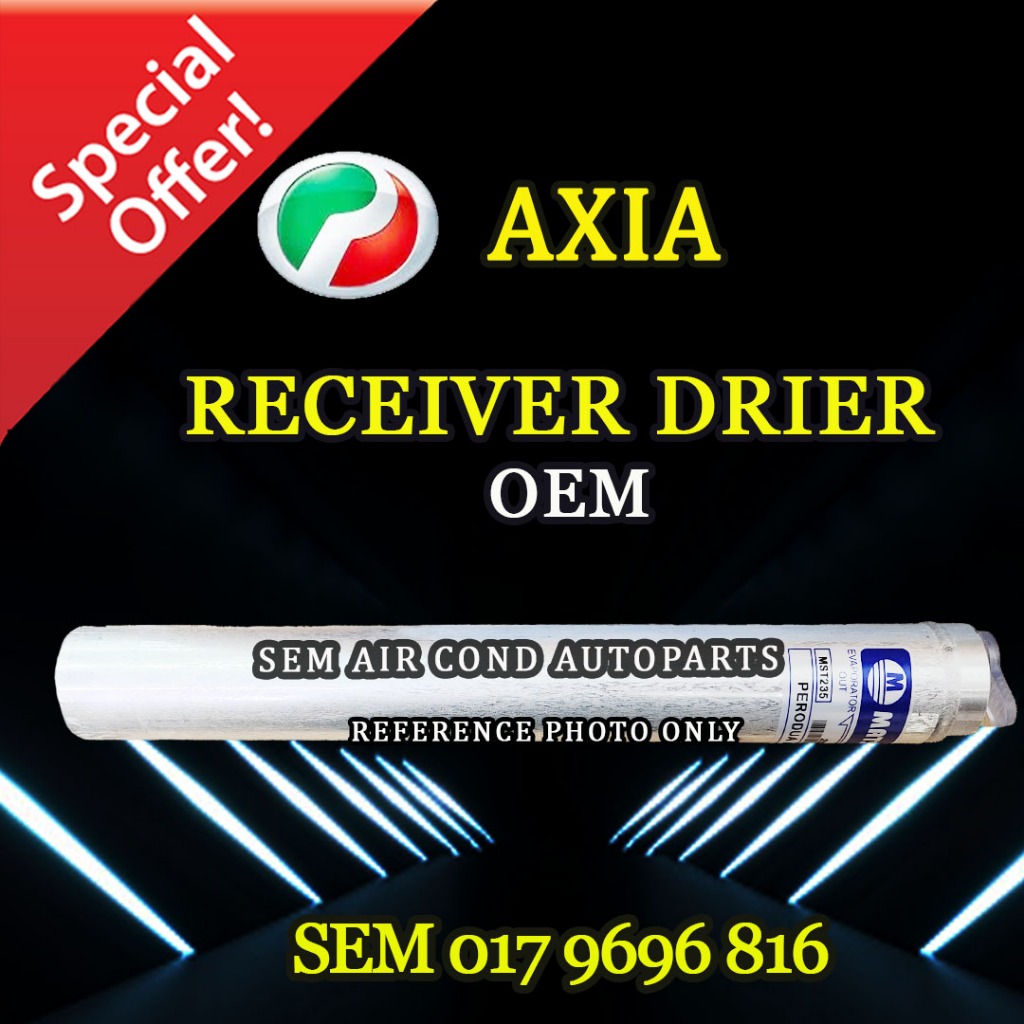 PERODUA AXIA OEM TABUNG PENAPIS/ RECEIVER DRIER/ FILTER DRYER BARU (KERETA/ CAR AIR COND SYSTEM ...