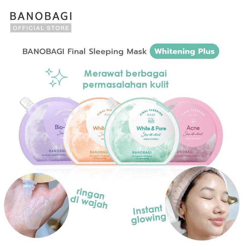 Banobagi Final Sleeping Mask (Final Mask) Doctor | Shopee Malaysia