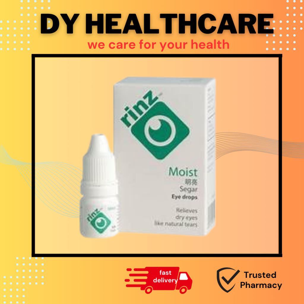 Rinz Moist Eye Drops 5ml [EXP : 05/2028] | Shopee Malaysia