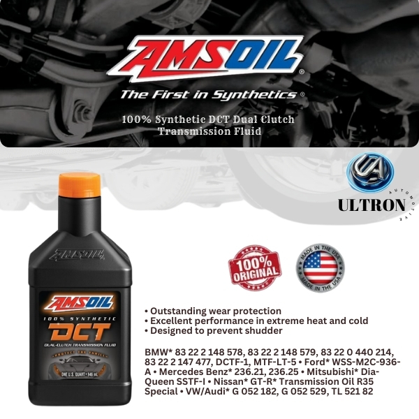 [Ready Stock] Amsoil USA 100% Synthetic DCT Dual Clutch Transmission Fluid (946ml) | Shopee Malaysia