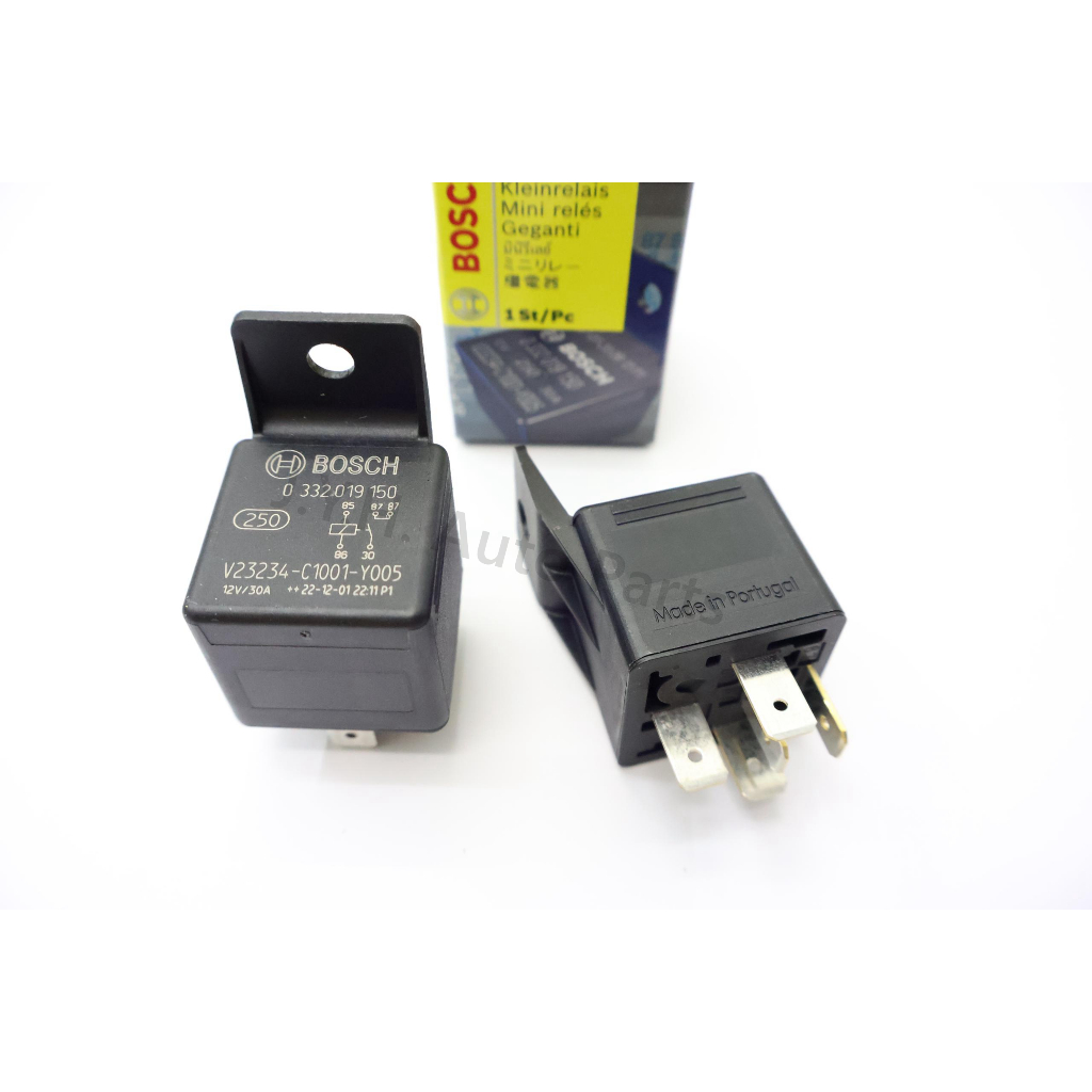 100% Original Bosch Relay 5Pin Horn Relay Headlamp Relay 12V 30A ...