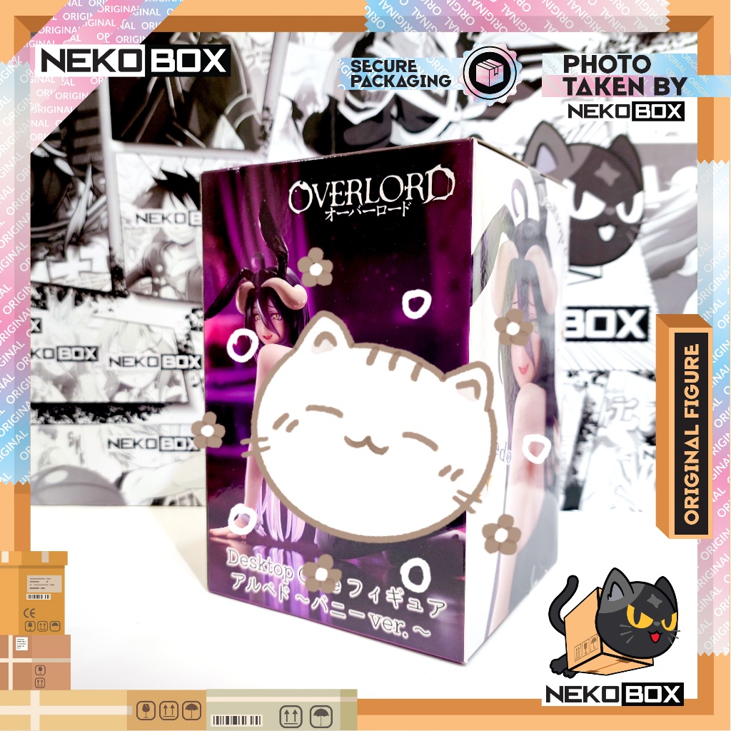 Original Figure Taito OVERLORD Albedo Desktop Cute Figure Bunny Ver ...