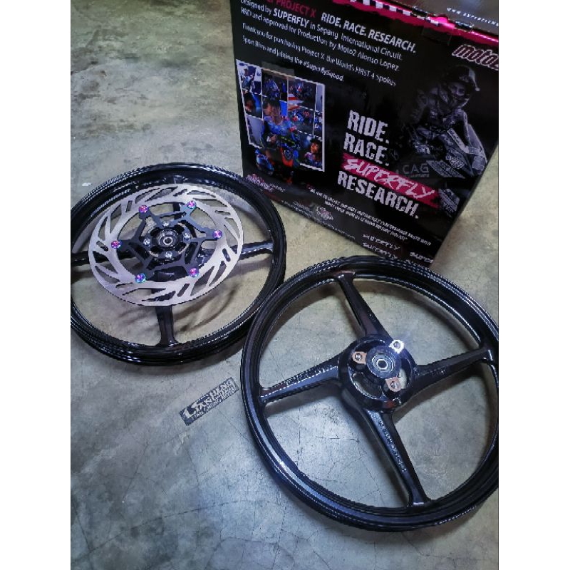 SPORT RIM SUPERFLY SUZUKI RAIDER FI/BELANG 150 💯% ORIGINAL | Shopee ...